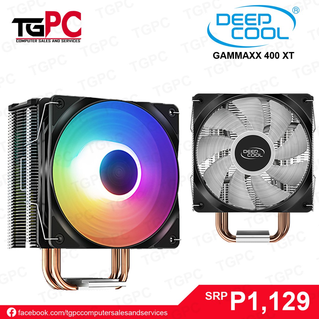 Deepcool GAMMAXX 400 XT Powerful Color hsf for intel and amd | Shopee ...