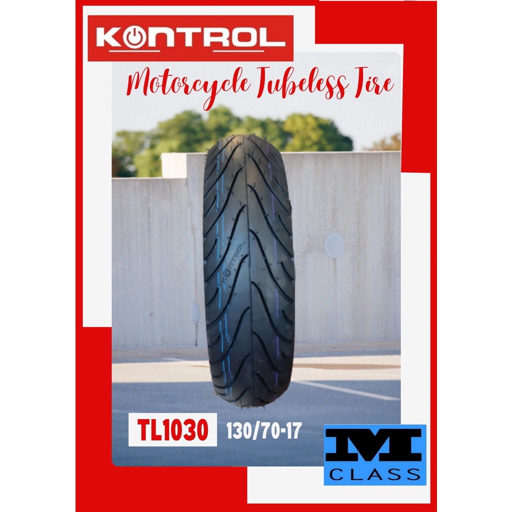 R17 STREET TIRE TUBELESS FOR SNIPER, TFX150, ROUSER NS200 - 130/70-17 ...