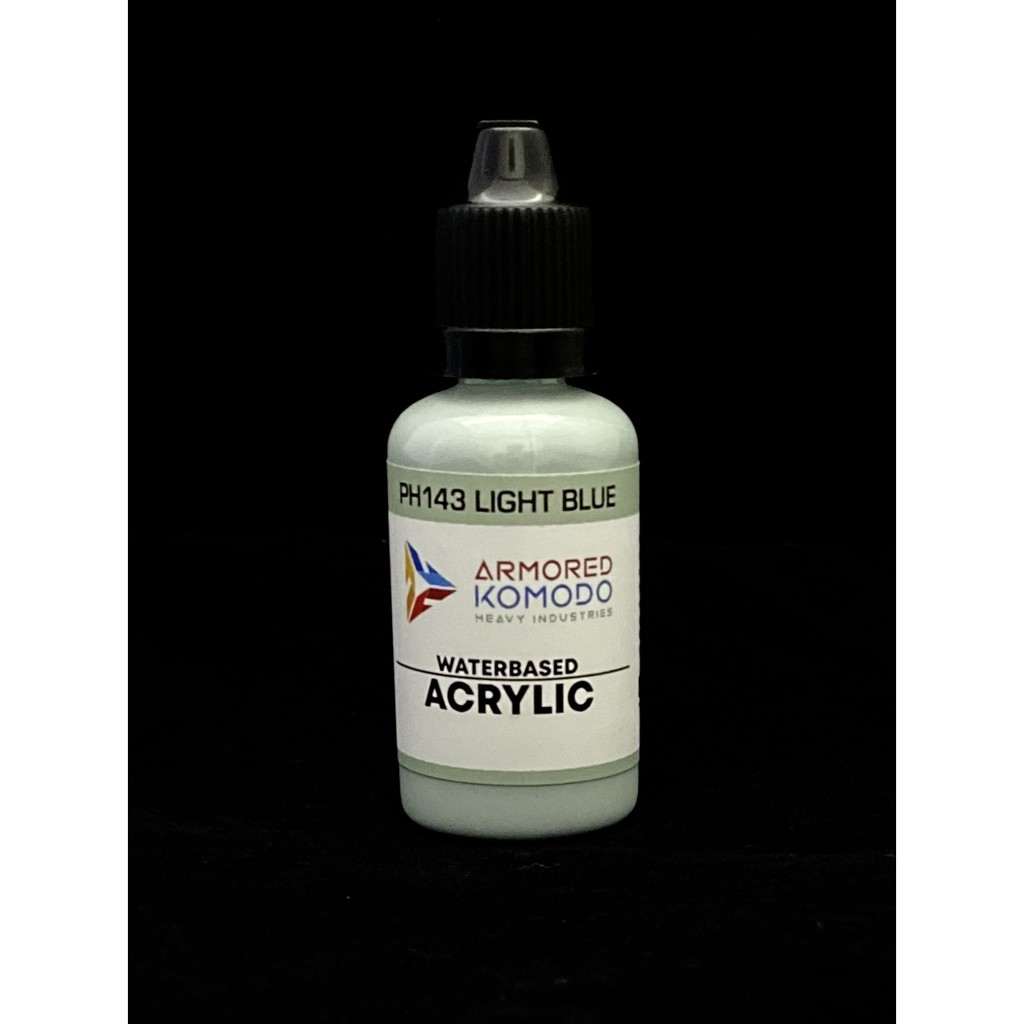 Light Blue PH143 Waterbased Acrylics 30ml Armored Komodo | Shopee Philippines