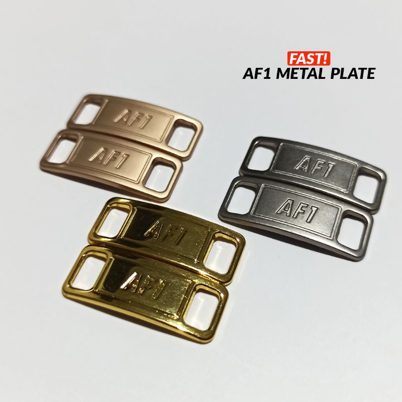 LAZE.PH AF1 metal plate 2pcs/1pair | Shopee Philippines
