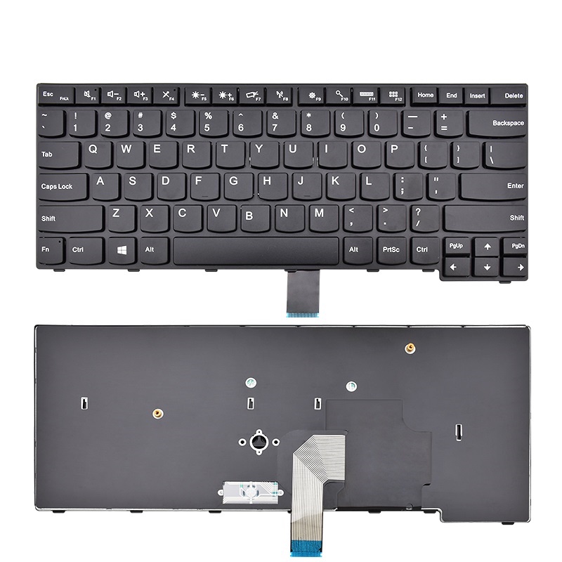 IBM Lenovo ThinkPad E450 E460 e455 e450c w450 e465 Laptop Keyboard US ...
