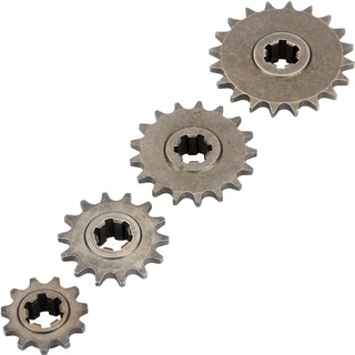 VANES Metal Sprocket Front Chain Sprocket Moped Scooter For 47cc 49cc ...