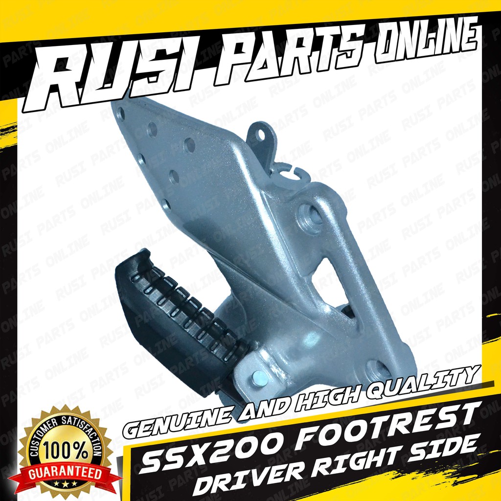 RUSI SSX200 Right Driver Footrest | Shopee Philippines