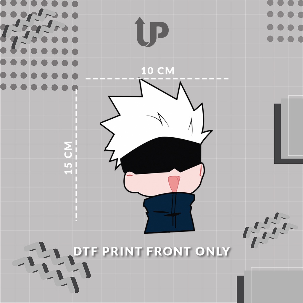 Print SCREEN PRINTING UNITS DTF(ONLY) STICKERS ANIME JUJUTSU KAISEN ...