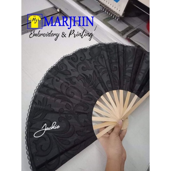 Personalized Fan/ Pamaypay with FREE name (Rubberized print) | Shopee ...