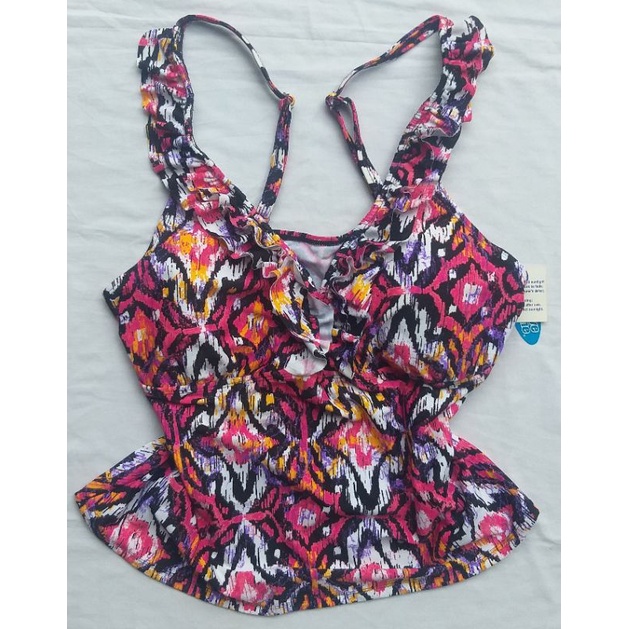 Wave Zone Plus Size Tankini | Shopee Philippines
