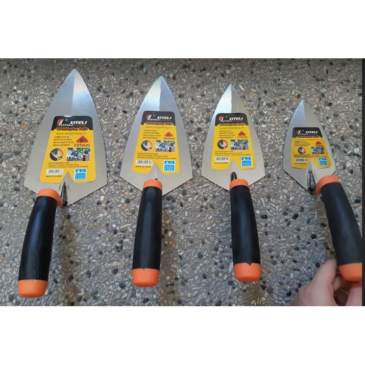 Cement Trowel with Rubber Handle Heavy Duty / Kutsara 6" 7" 8" 9" (per ...