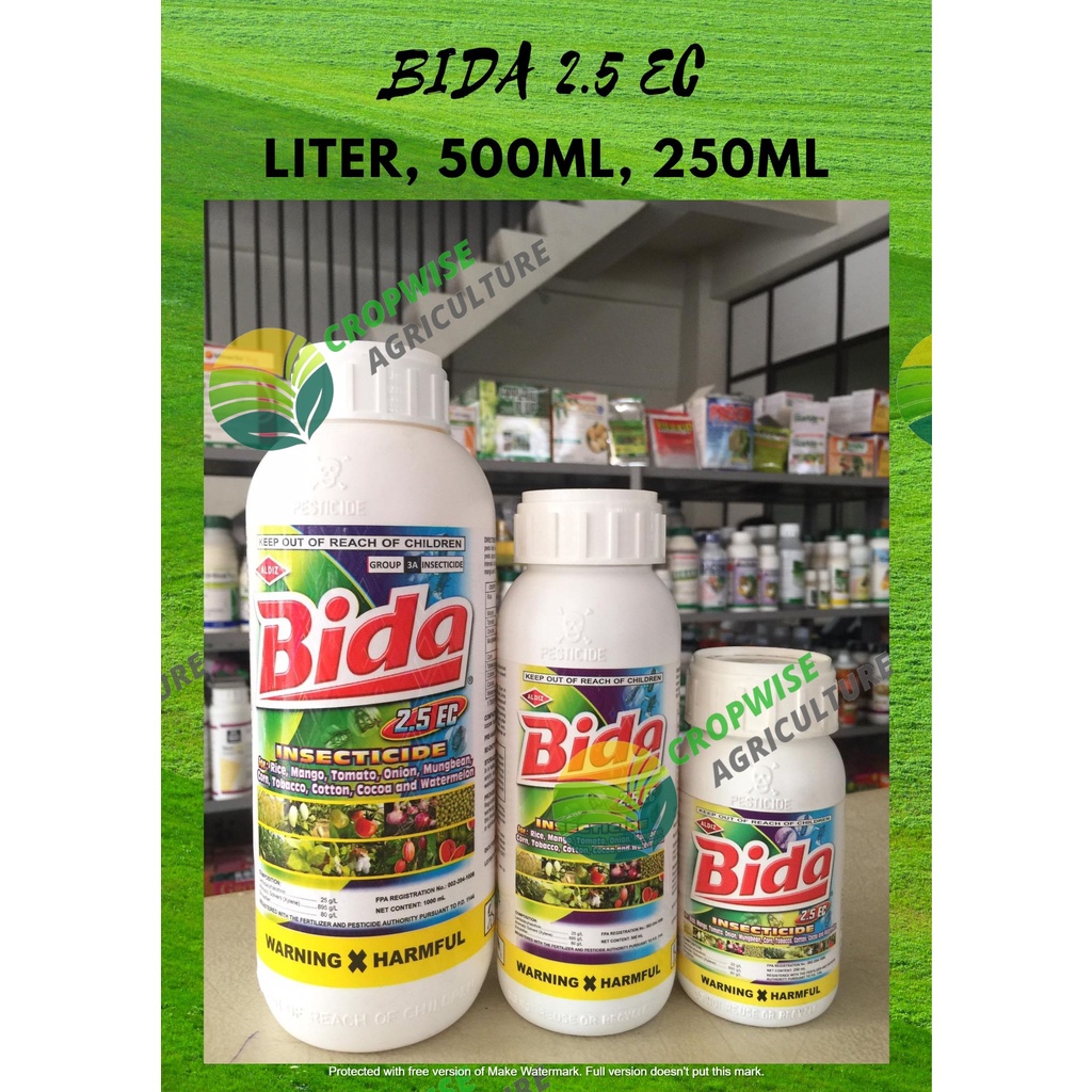 Aldiz Bida 2.5 EC Insecticide Liter,500ml,250ml | Shopee Philippines