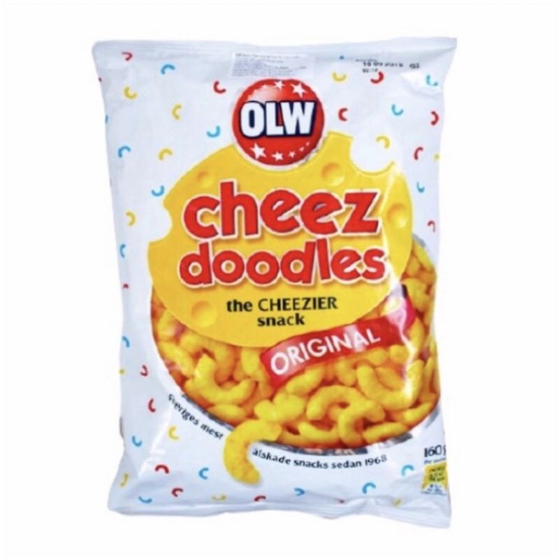 Olw Cheez Doodles and Cheez Ballz 160gr - Snack Import | Shopee Philippines