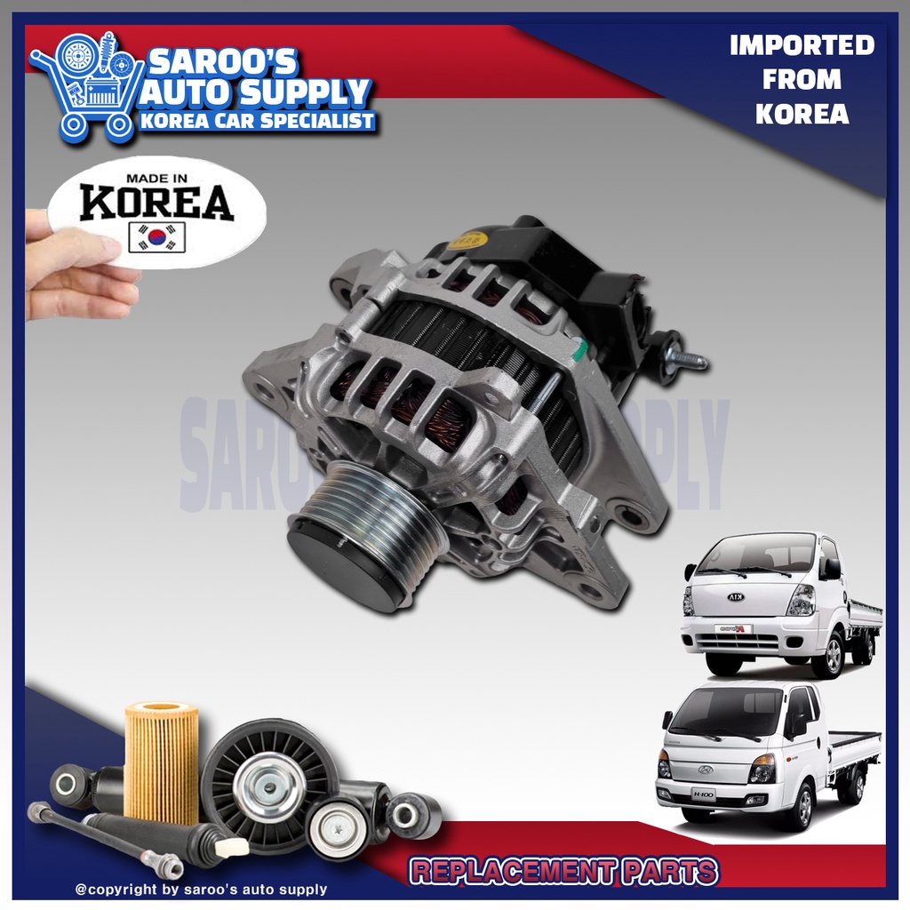 Alternator For H100 , K2500 , K2700 , 2012-2022 , Made In Korea ...