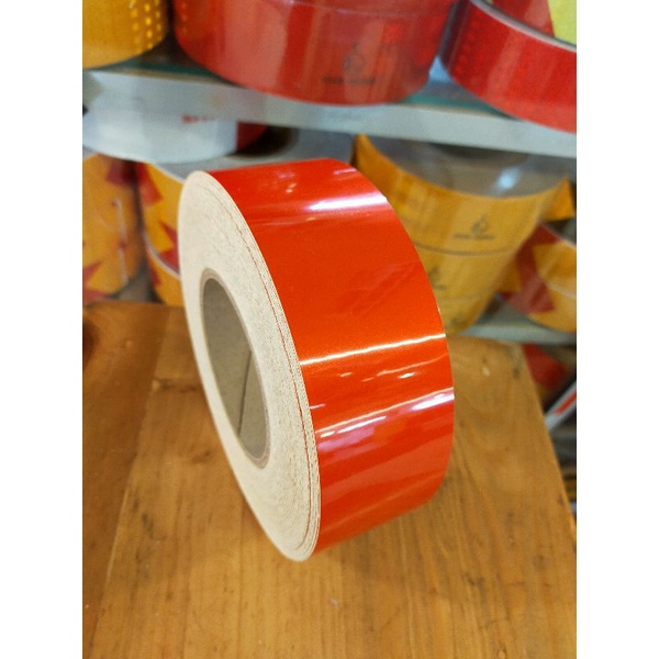 MERAH CAHAYA Safety Tape - Scotchlite - Sticker - Reflective Reflection ...