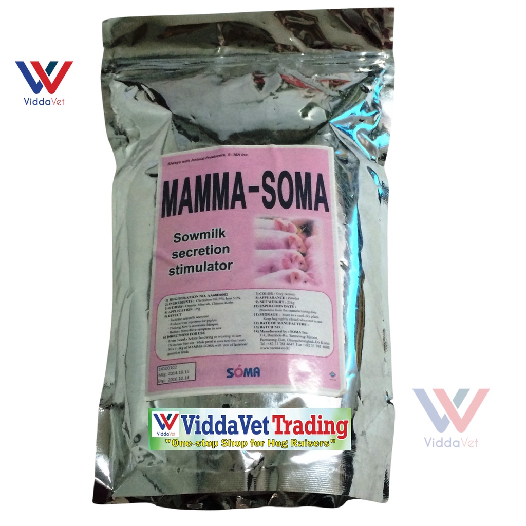 MAMMA-SOMA Sow Milk Stimulator 1 kg/0.5 kg Mama Soma milk enhancer for ...