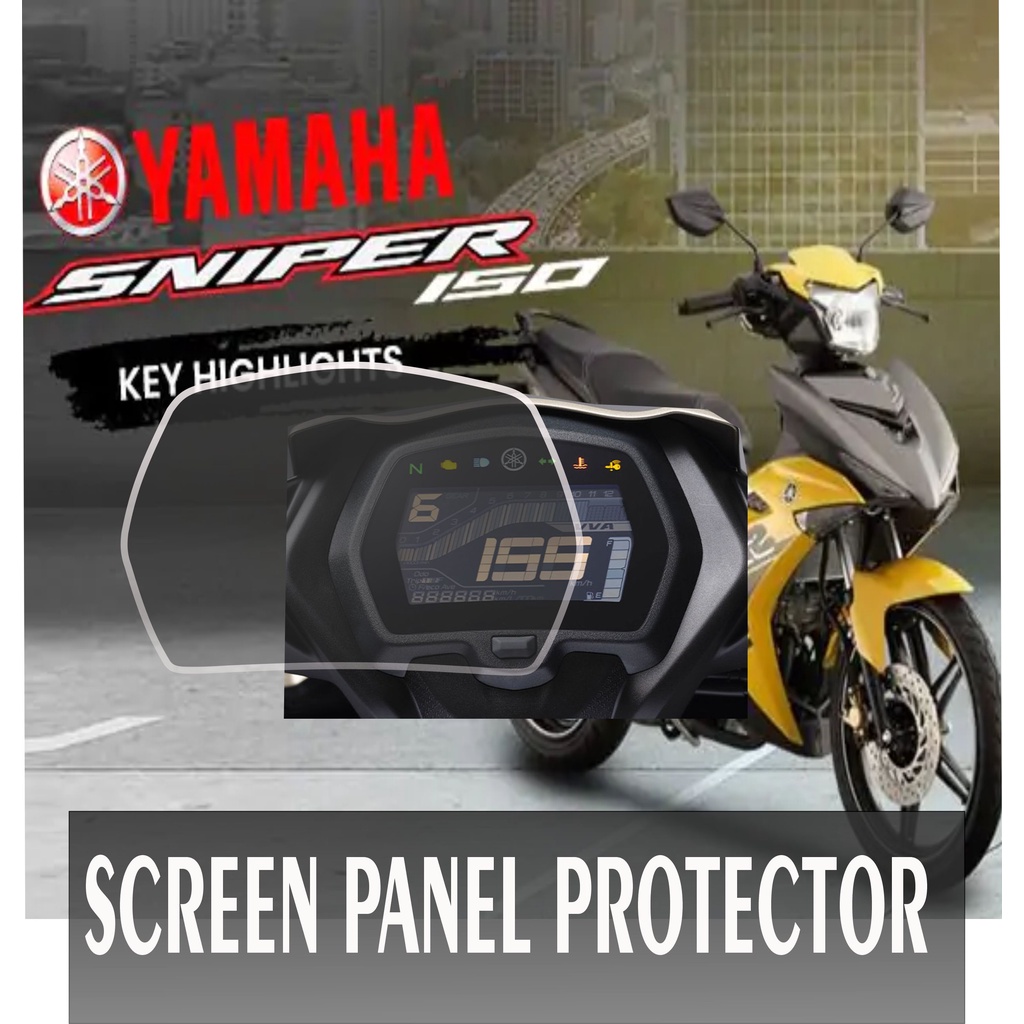 YAMAHA SNIPER 155 SCREEN PANEL PROTECTOR | Shopee Philippines