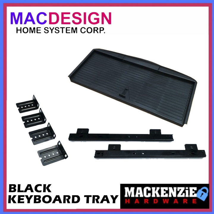SISTEMA KEYBOARD TRAY BLACK WITH SLIDING | Shopee Philippines