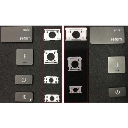 Keyboard Keycap Clip & Hinge Repair Replacement for MacBook Pro Air ...