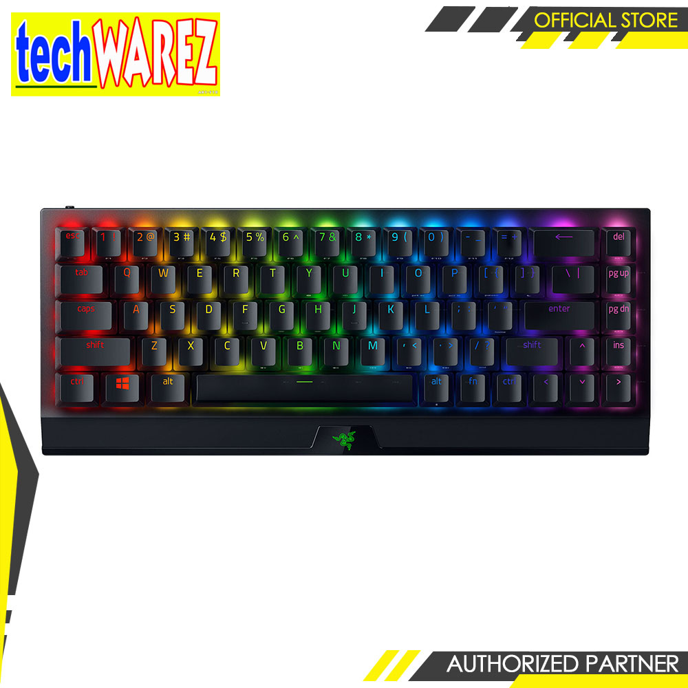 Razer Blackwidow V3 Mini Hyper Speed Green Keys Wireless 65 Mech Gaming ...