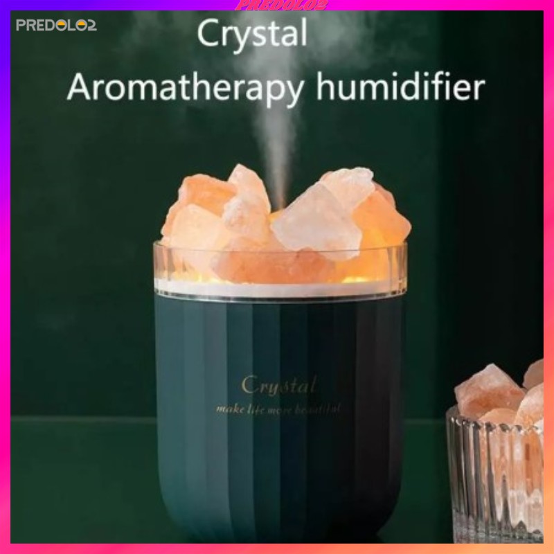 USB Portable Crystal Stone Humidifier Usb Household Large Fog Volume ...