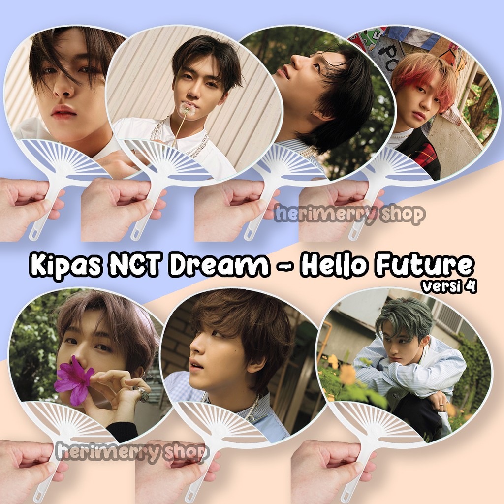 Nct Dream Hello Future fan Version 4 - Unofficial KPOP Hand fan ...