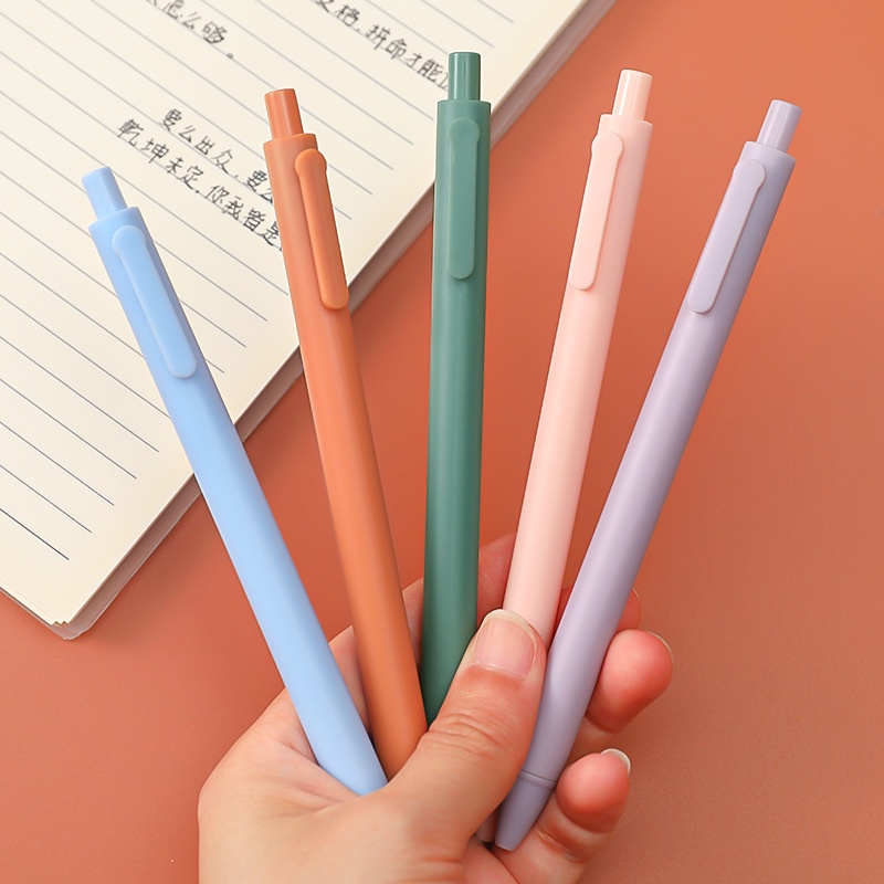 1PCS Simple Macaron ink Pen | Shopee Philippines