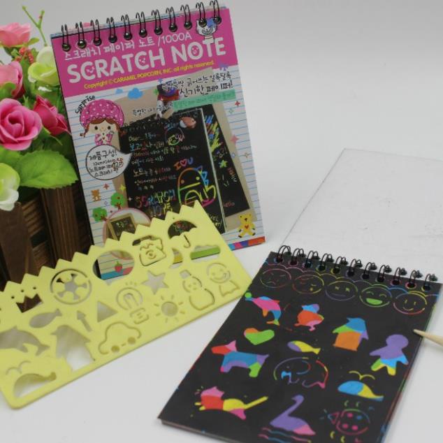 Scratch note magic book 10x14cm | Shopee Philippines