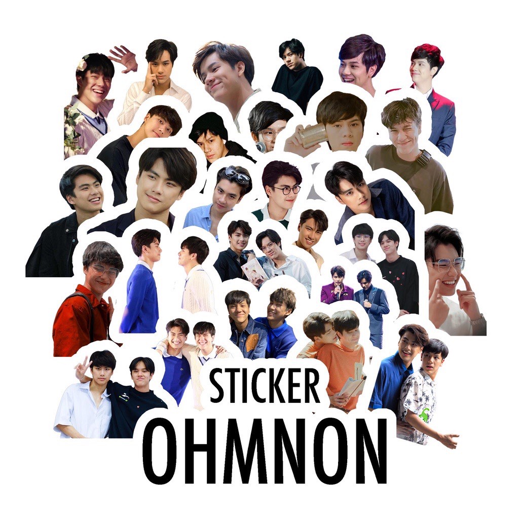Sticker Nanon & Ohm movie Bad Buddy hot trend 2022 | Shopee Philippines