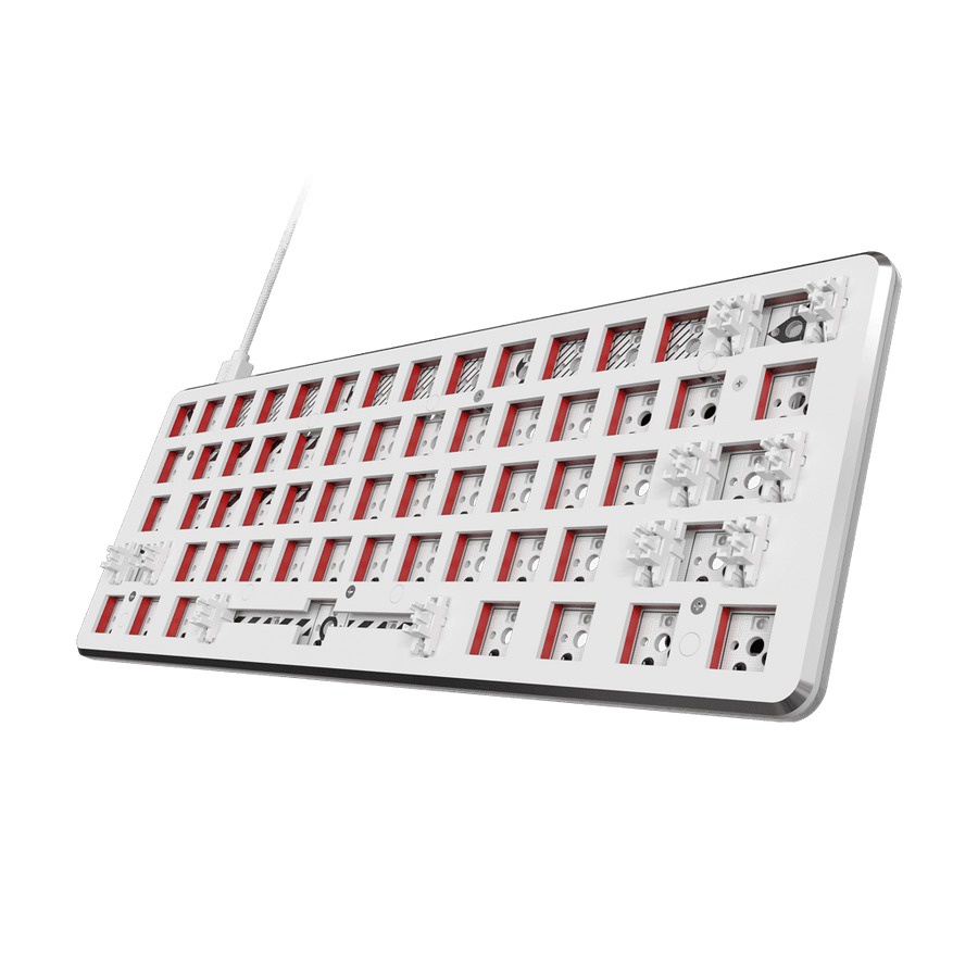 Pulsar 60% TKL ANSI Custom Mechanical Gaming Keyboard Barebone (White ...