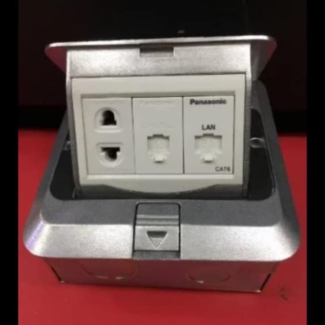 Panasonic Floor Socket Fill Universal Socket + Data + Phone | Shopee ...