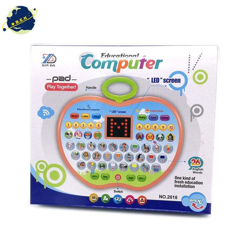 Kids Toys Educational Computer Children Learning Mini-laptop Toddler ...