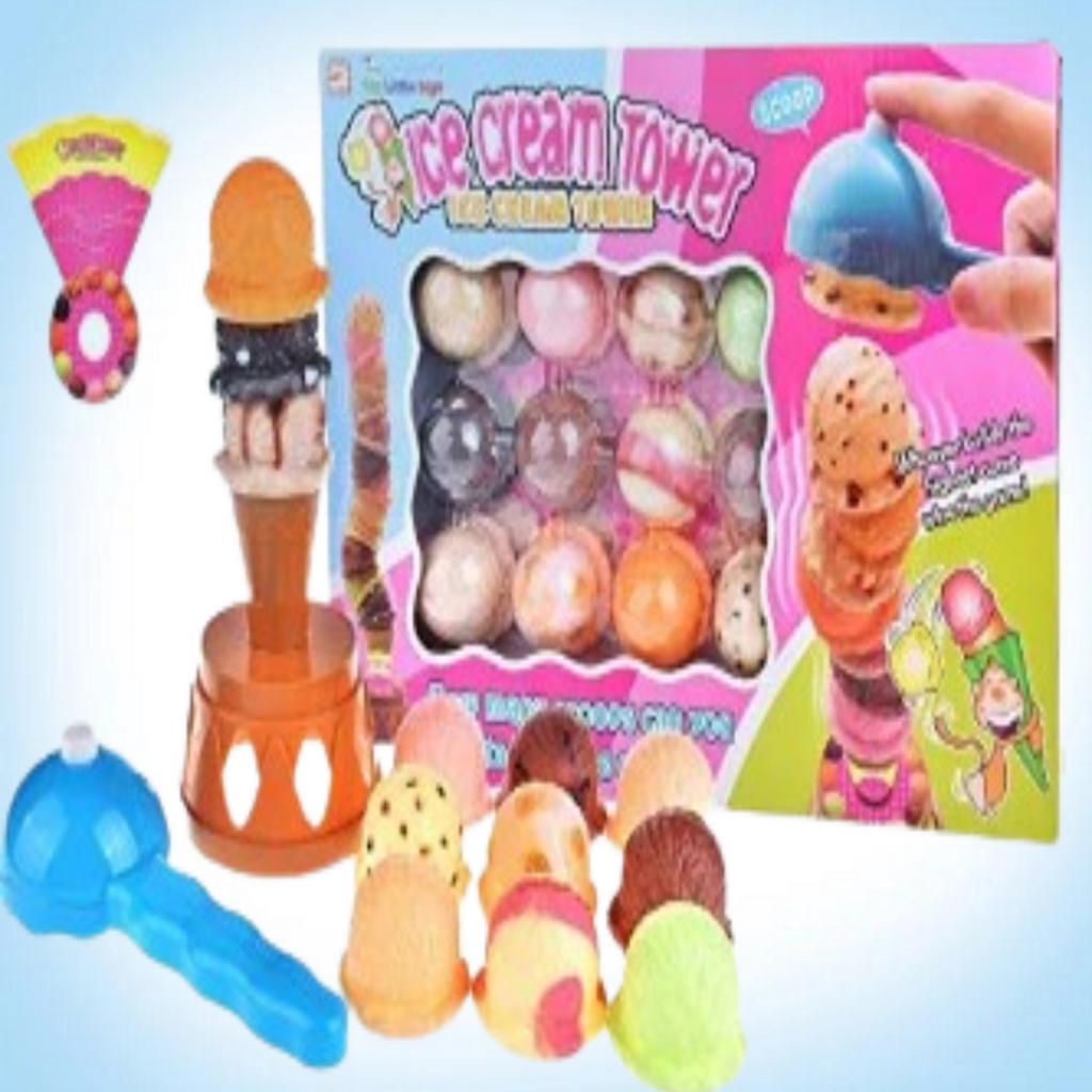 MH Ice Cream Tower Adventure Educational Toys with Frosty Delight ...