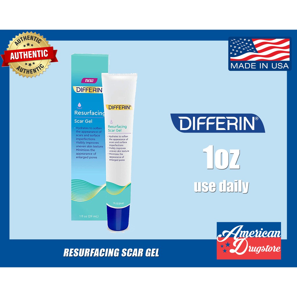 Differin Resurfacing Scar Gel, Improve Acne Scars and Surface ...