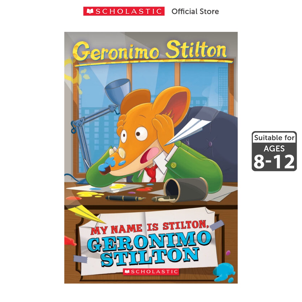 Scholastic : Gs#19: My Name Is Stilton (9780439691420) | Shopee Philippines