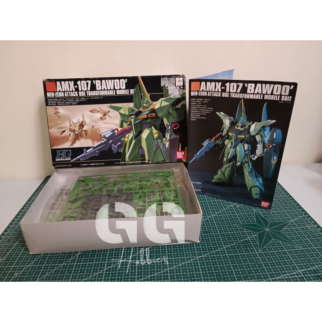 Bandai HG AMX-107 Bawoo Production Type (HGUC) | Shopee Philippines