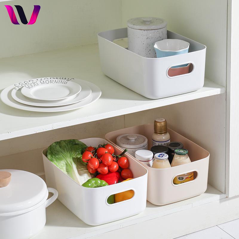 Kitchen Storage Tray Organizer Box Desk Storage Box Storage Basket ...