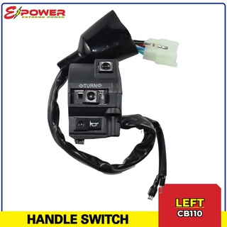 Honda CB110 E-Power Motorcycle Handle Control Switch (Left / Right ...