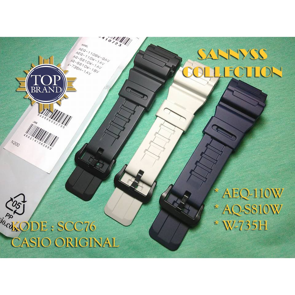 Casio Aq-S810W Watch Strap - Aq S 810 W - Aqs810W Original Free Pen ...