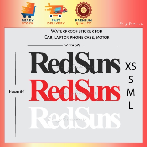 RedSuns car Sticker Reflective initial D keisuke takahashi akagi Stiker ...