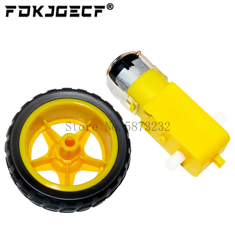TT Motor Smart Car Robot Gear Motor for arduino Diy Kit Wheels Smart ...
