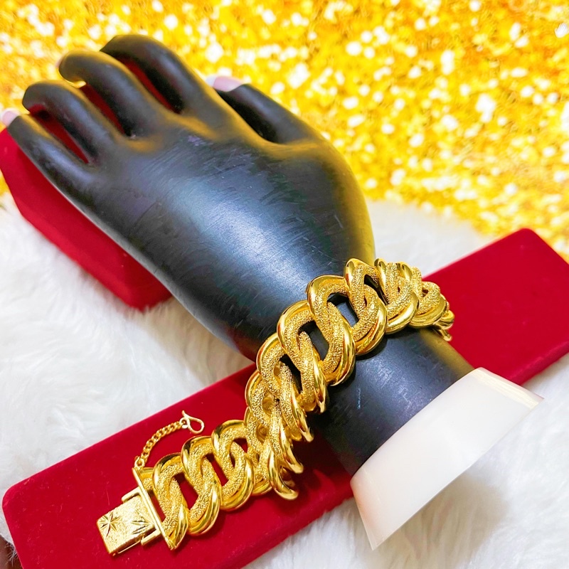 COCO SOLID & TIGHT HAND CHAIN COP 916 (bangkok Gold 24k Korean Gold ...