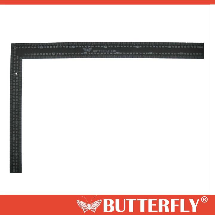 BUTTERFLY Tools Carpentry T Square Angle Ruler Guide (16" x 24") Squala ...