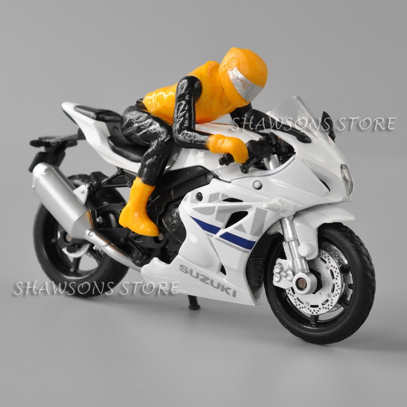 1:18 Scale Diecast Motorcycle Model Toy Suzuki GSX-R1000 Sport Bike ...
