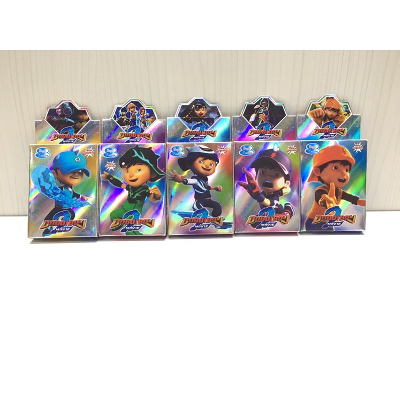 Boboiboy Card 1 set 5 box | Shopee Philippines