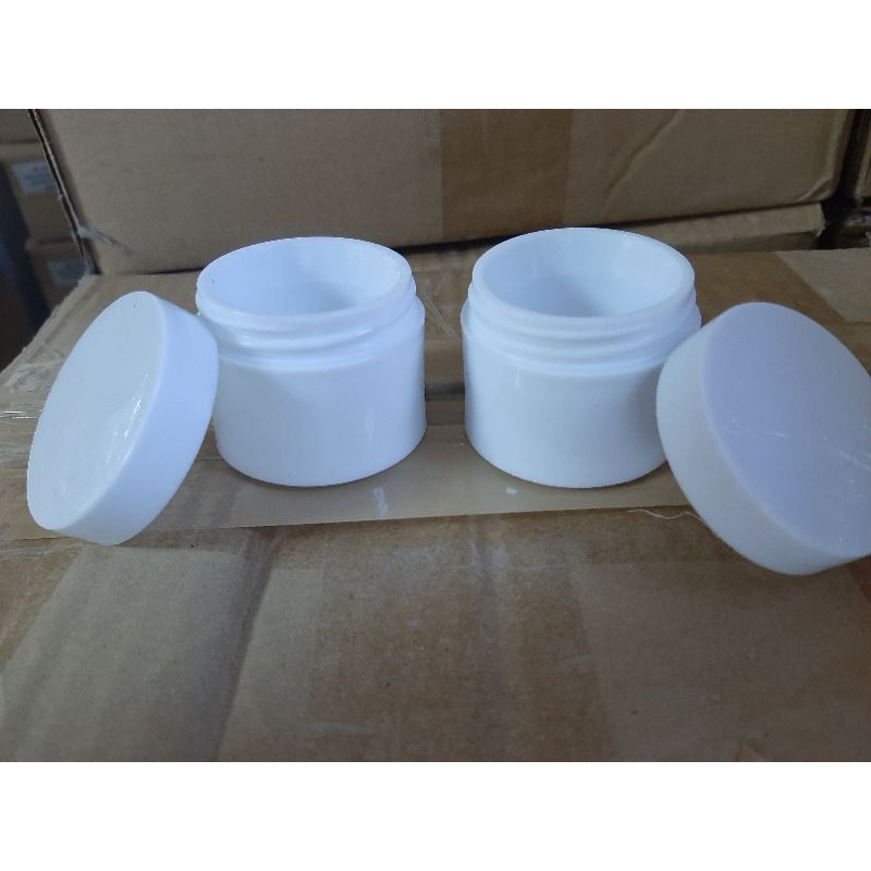 Plastic Tub Jar 25g (white) | Shopee Philippines