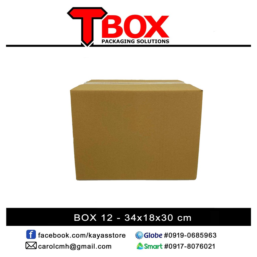 1 pc | Bigger Size Carton box corrugated cardboard box packaging Kraft ...