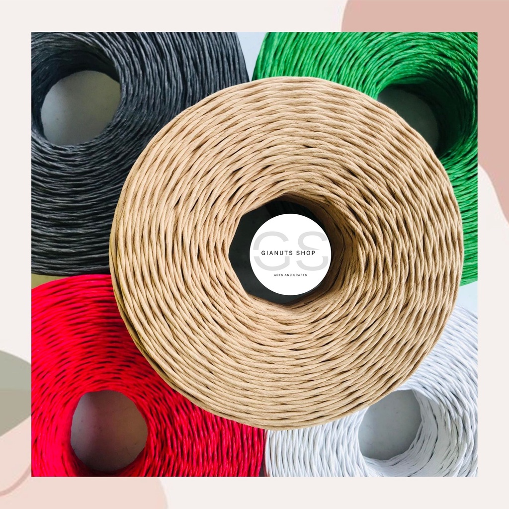 Paper Twine Craft Packaging Twine for Gift Wrapping Decoration DIY ...