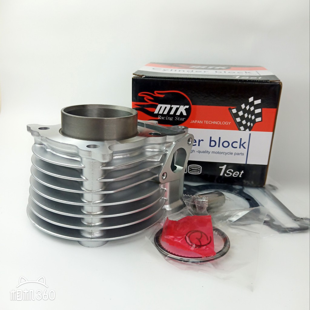 (MTK) Motorcycle Cylinder Block Kit MIO 54mm (free 1101 liquid gasket ...