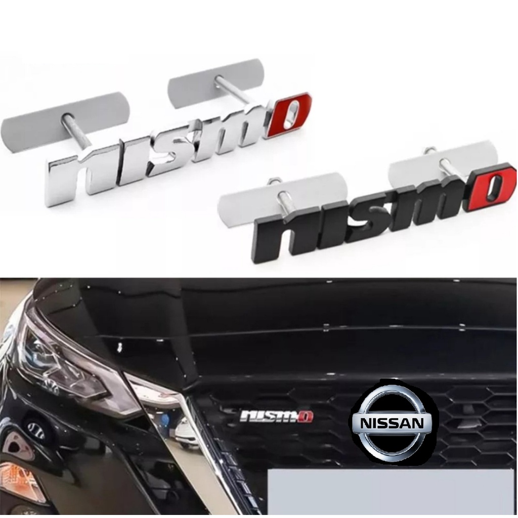 1PC NISMO GRILLE EMBLEM DECAL BADGE FOR HOOD NISSAN CAR ACCESSORIES ...