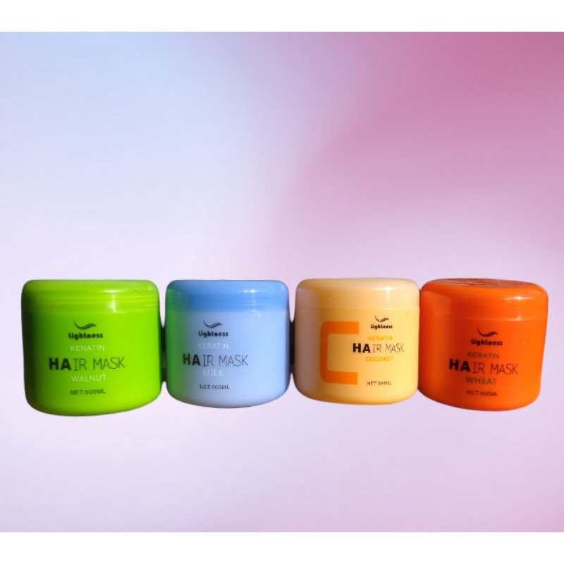 LIGHTNESS KERATIN HAIR MASK 500mL | Shopee Philippines