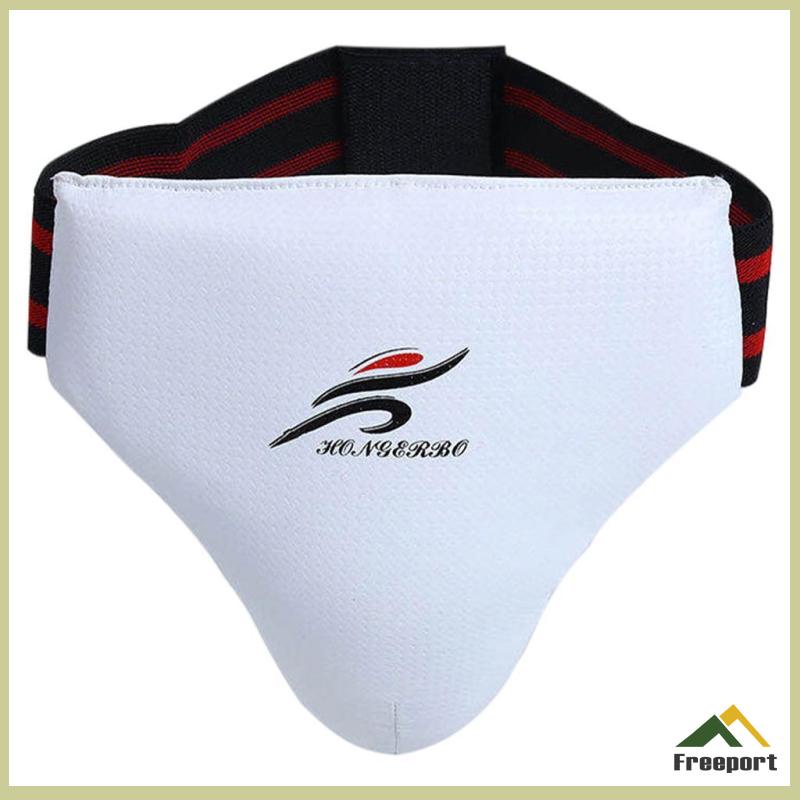 Freeport Crotch Protector Karate Cup Boxing Taekwondo Muay White ...