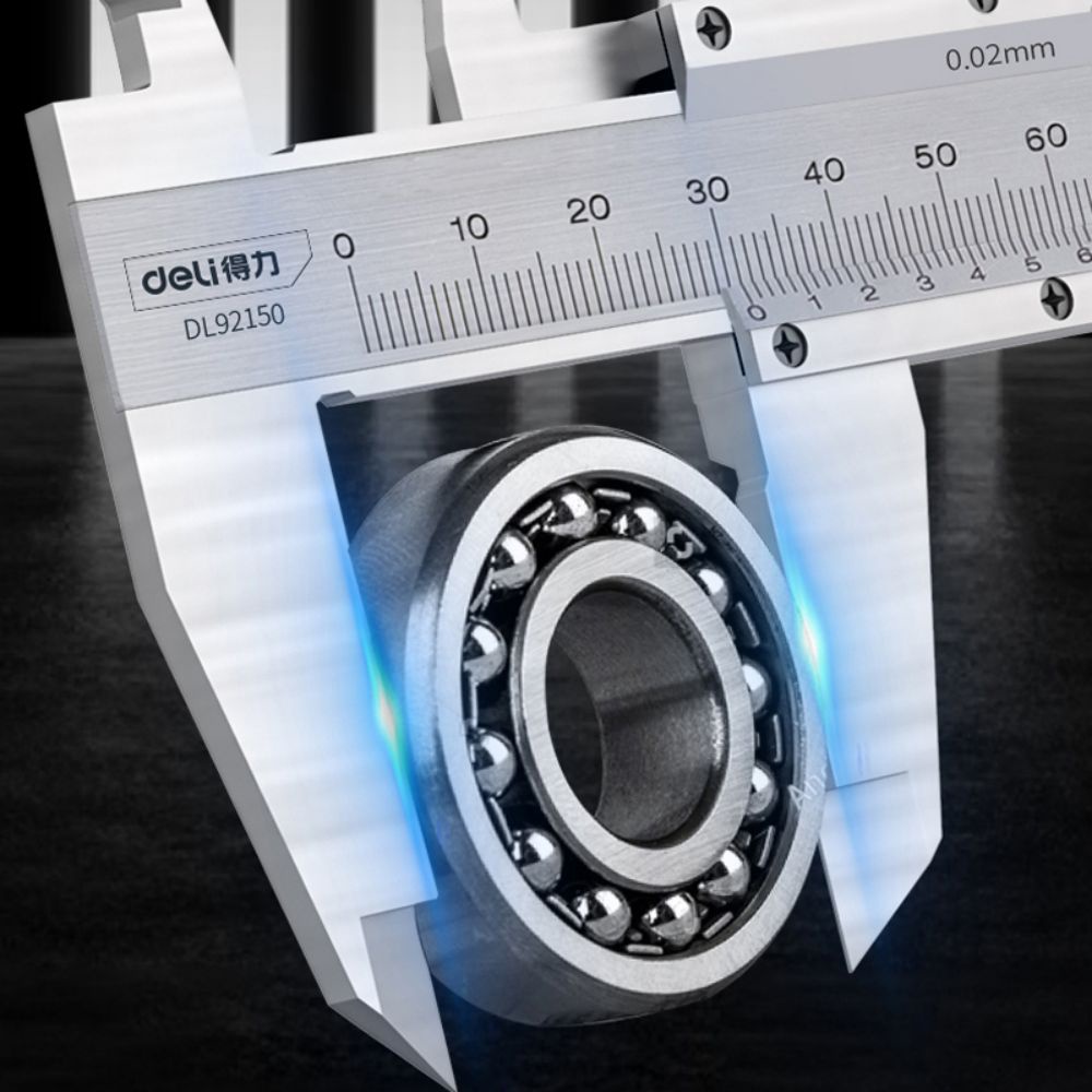 Deli 0-150mm LCD Digital Steel Vernier Caliper Slide Caliper Vernier ...