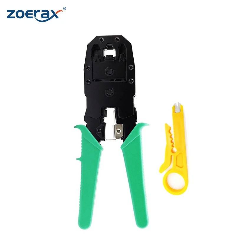 ZoeRax RJ45 Crimper Network Hand Tools RJ11RJ12RJ45 Crimper Pliers for ...